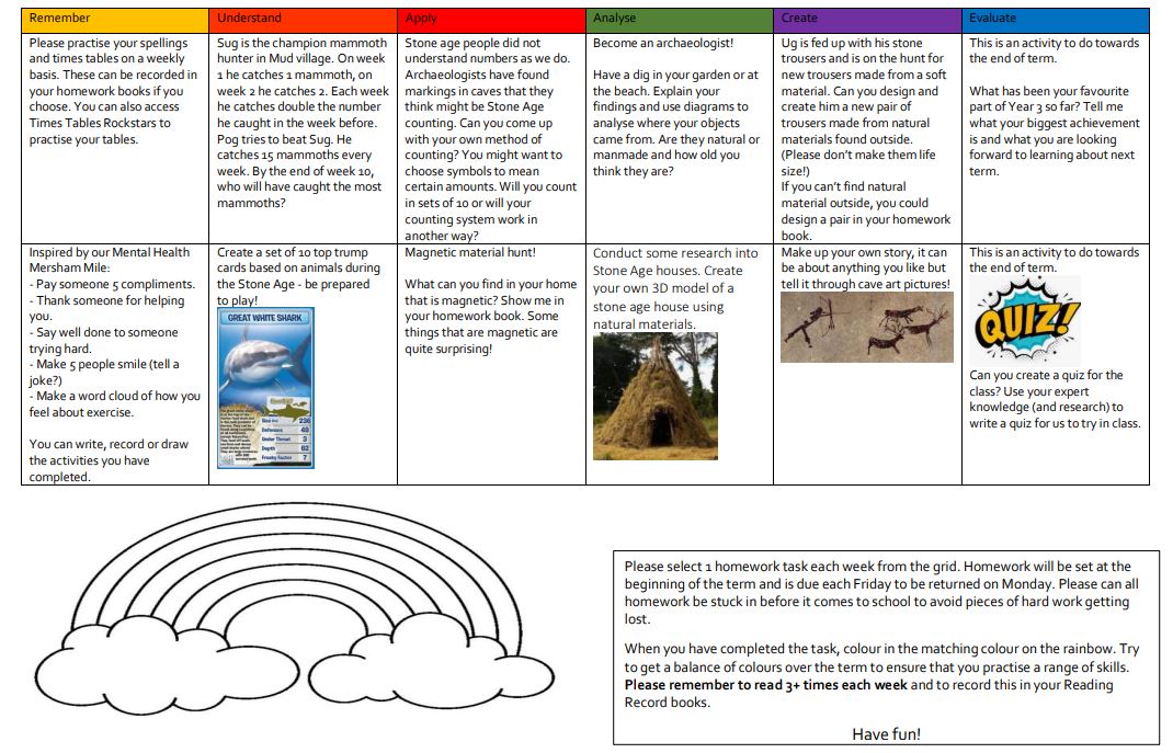 Homework - Mersham Primary School